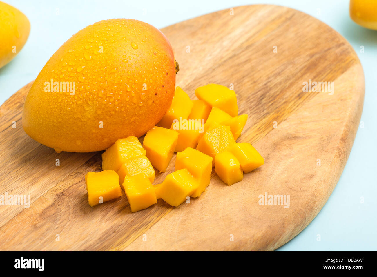 A ripe mango Stock Photo - Alamy