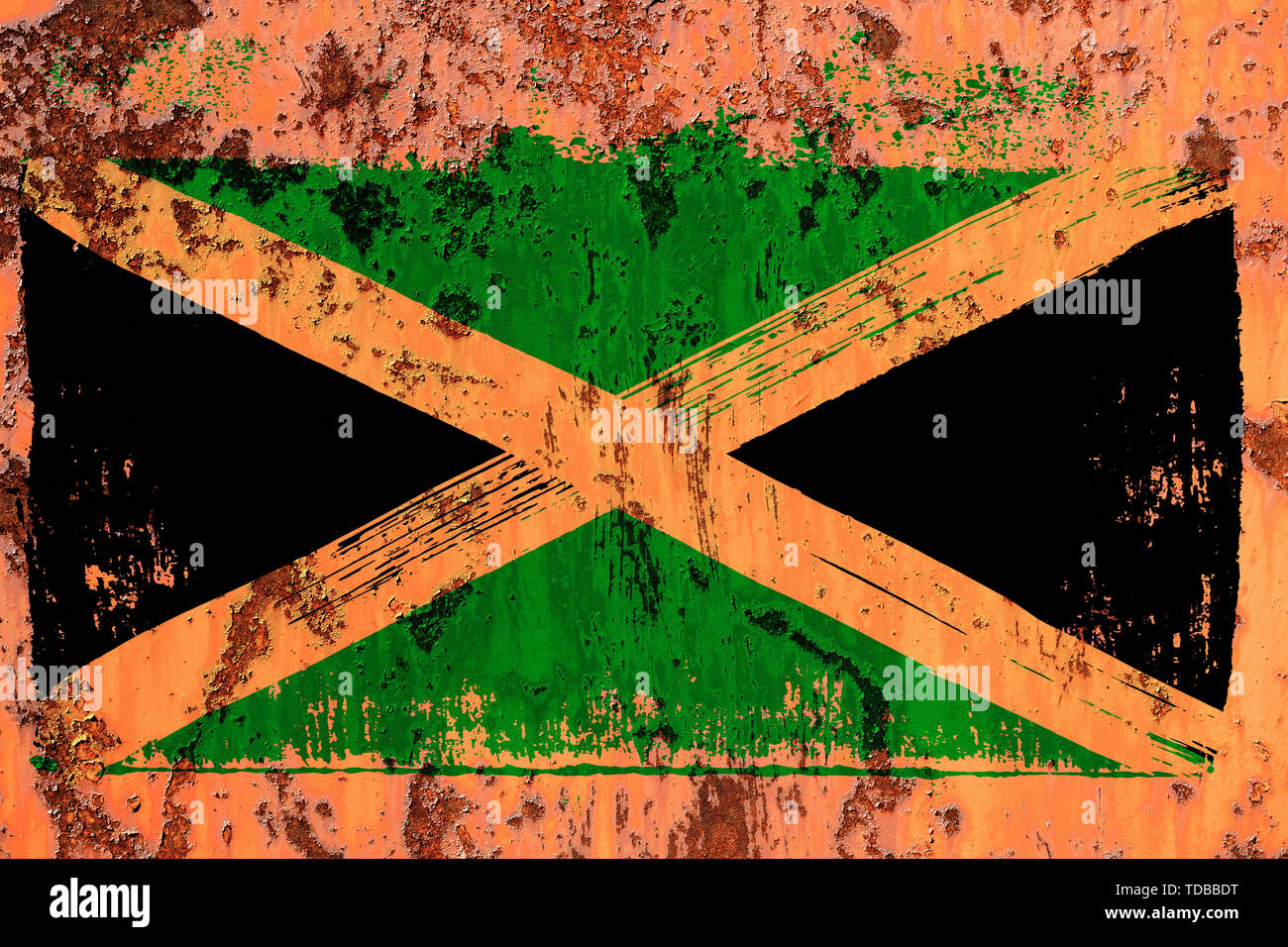 Jamaican Colors In Order