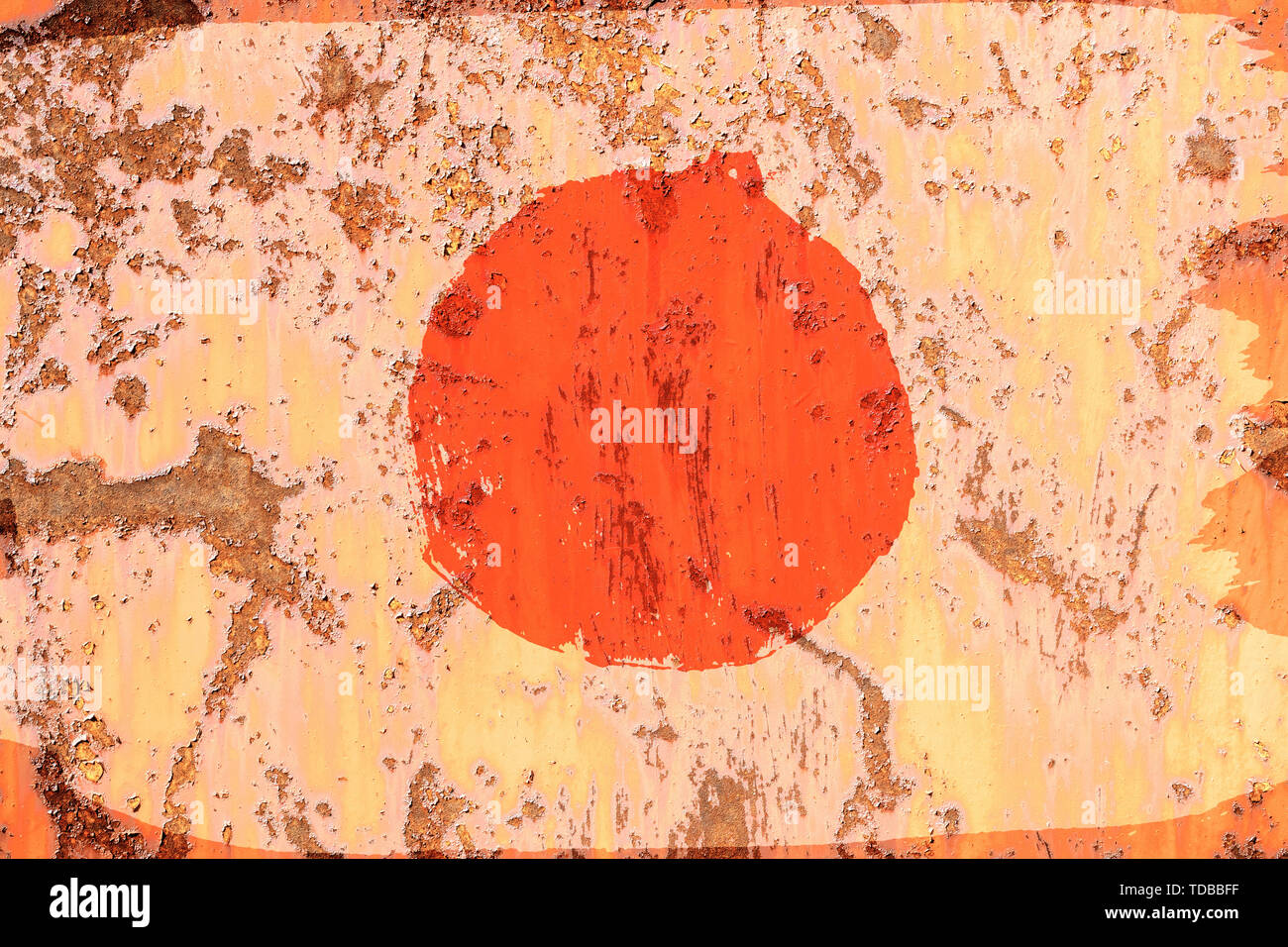 background from old Japanese flag in grunge style Stock Photo - Alamy