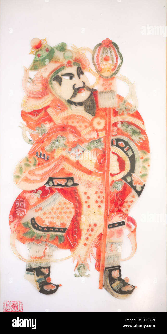 Shadow play character modeling Stock Photo - Alamy