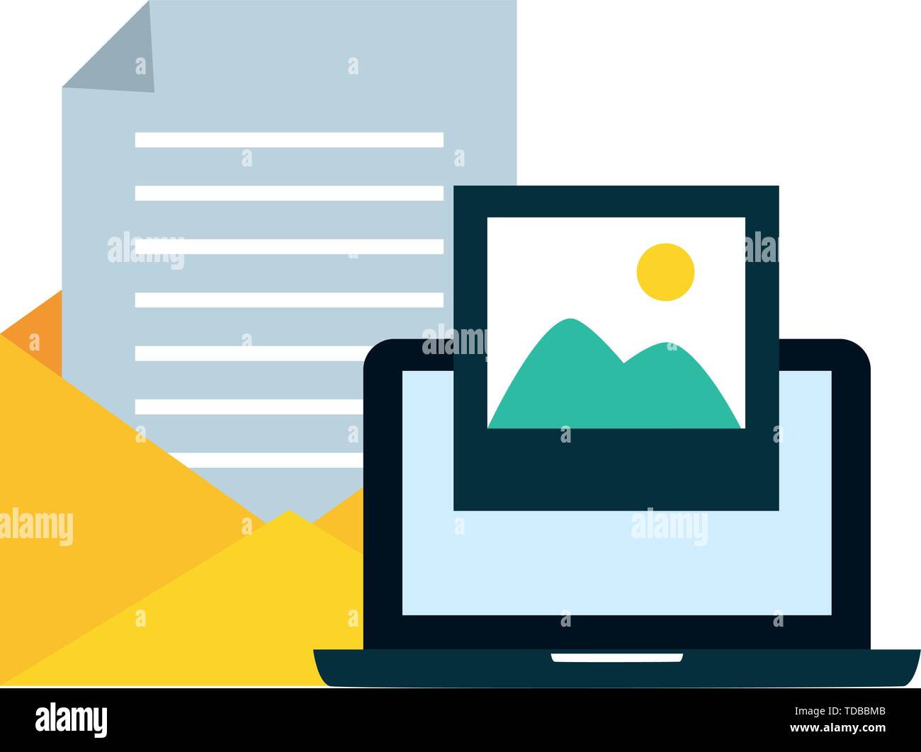 send email related Stock Vector Image & Art - Alamy