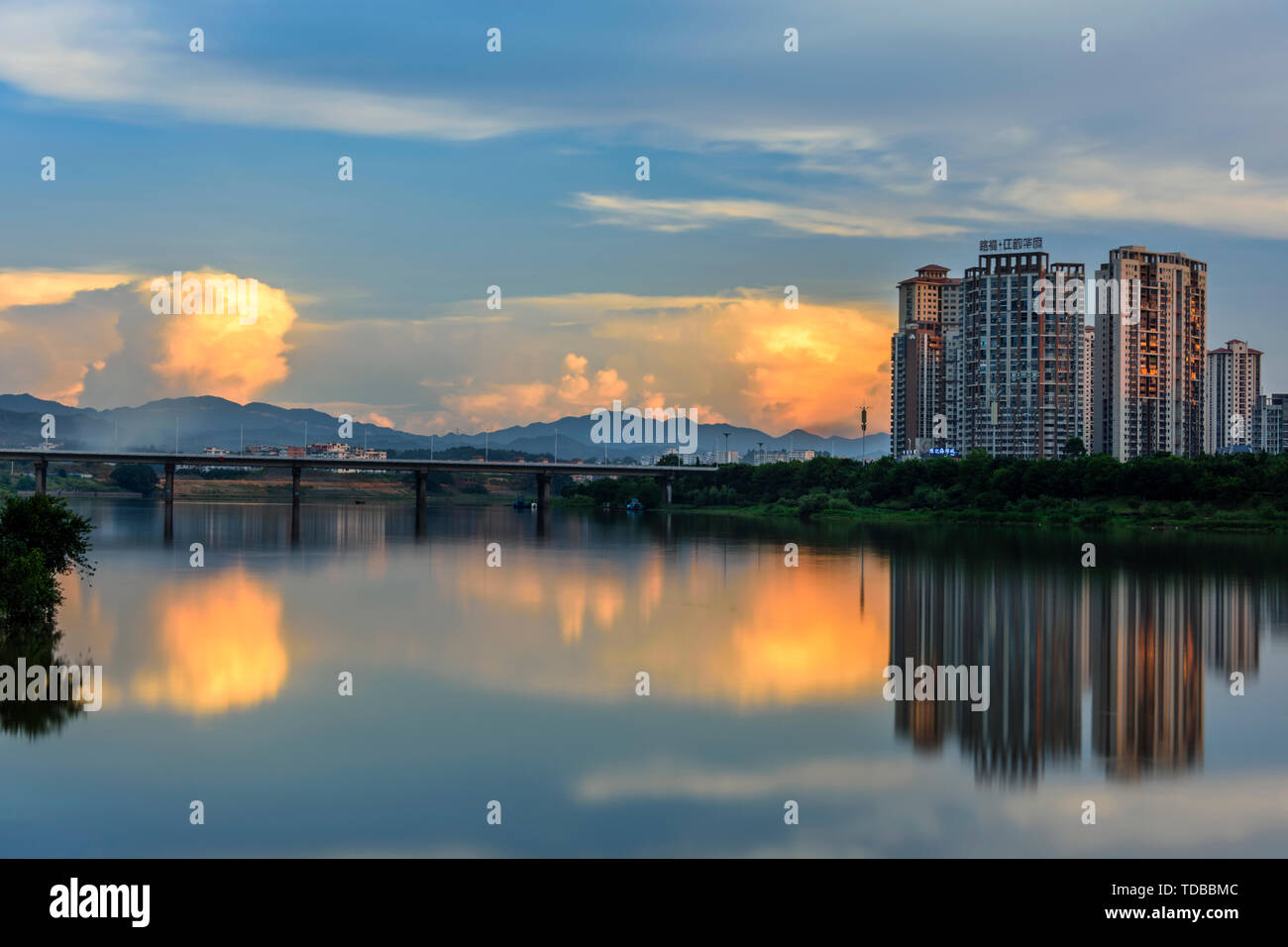 Ganzhou Wulong Bridge Stock Photo - Alamy