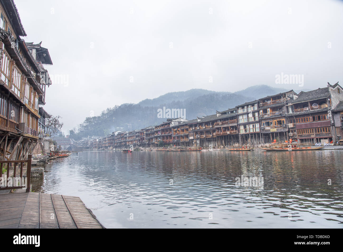 The ancient architectural scenery of the ancient city of Phoenix Stock ...