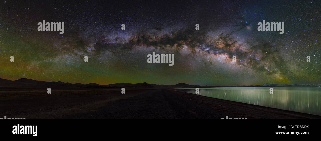 galactic arch bridge Stock Photo - Alamy