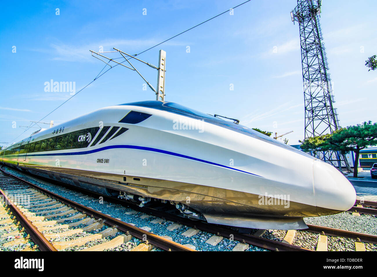 Fuxing EMU, high-speed rail, train, railway, rail transit, urban means ...