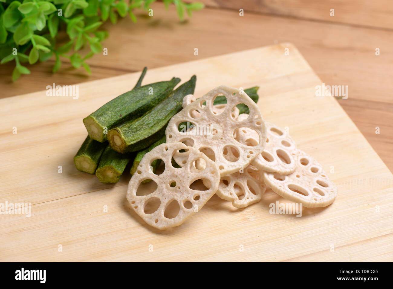 Dried lotus root hi-res stock photography and images - Alamy
