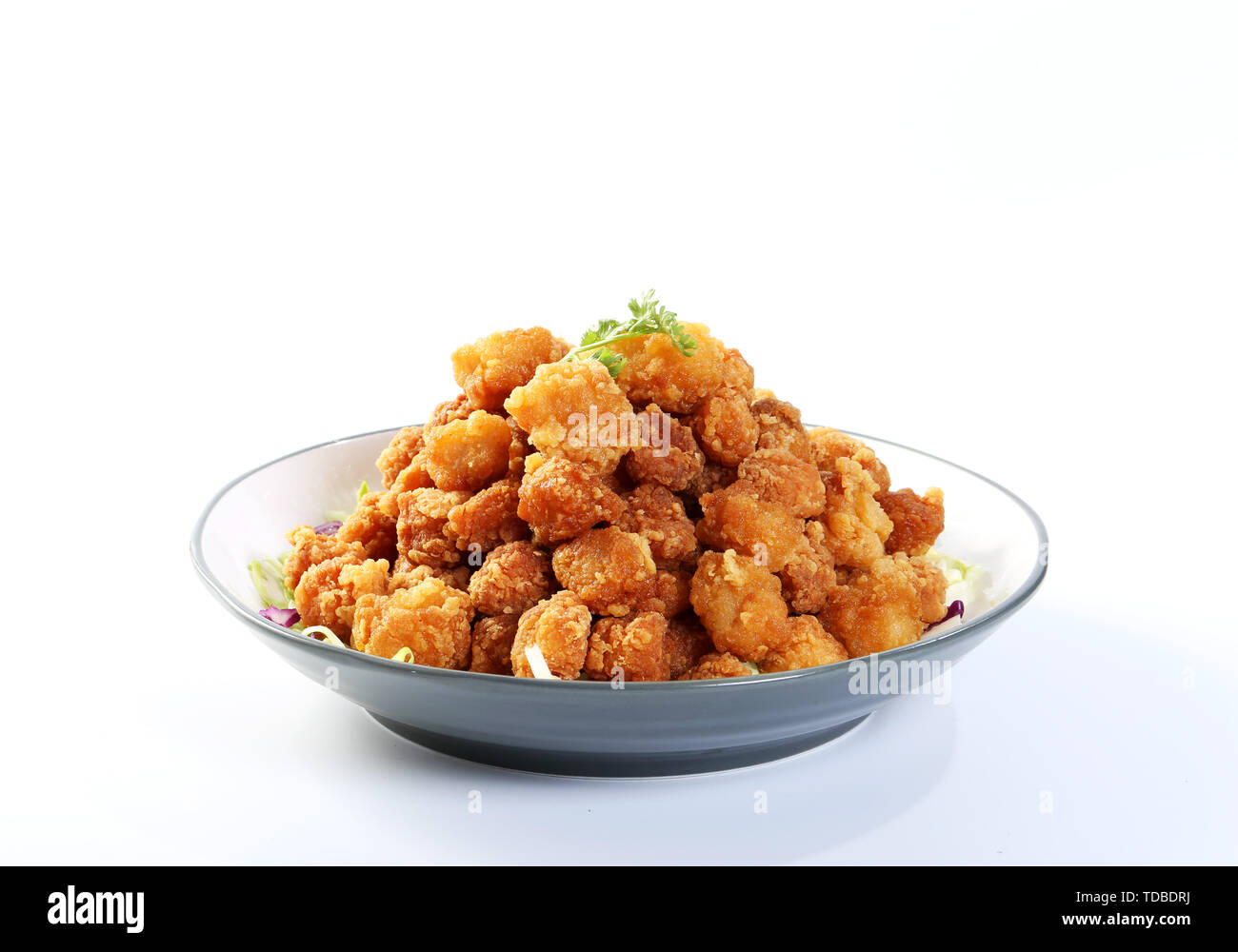 Fried chicken rice flower hi-res stock photography and images - Alamy