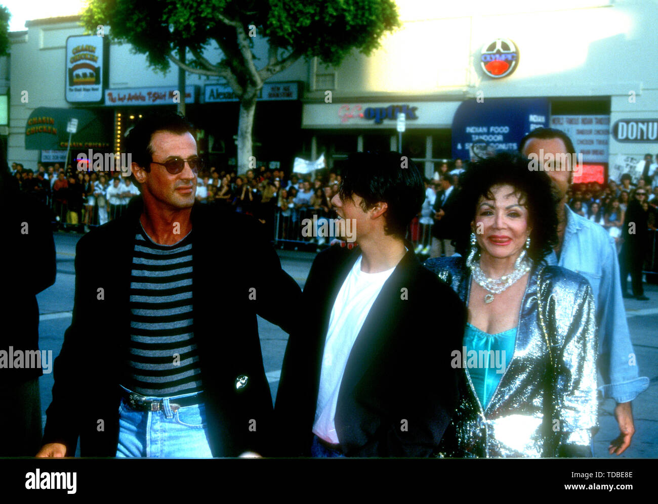 Westwood, California, USA 12th July 1994 Actor Sylvester Stallone, son ...