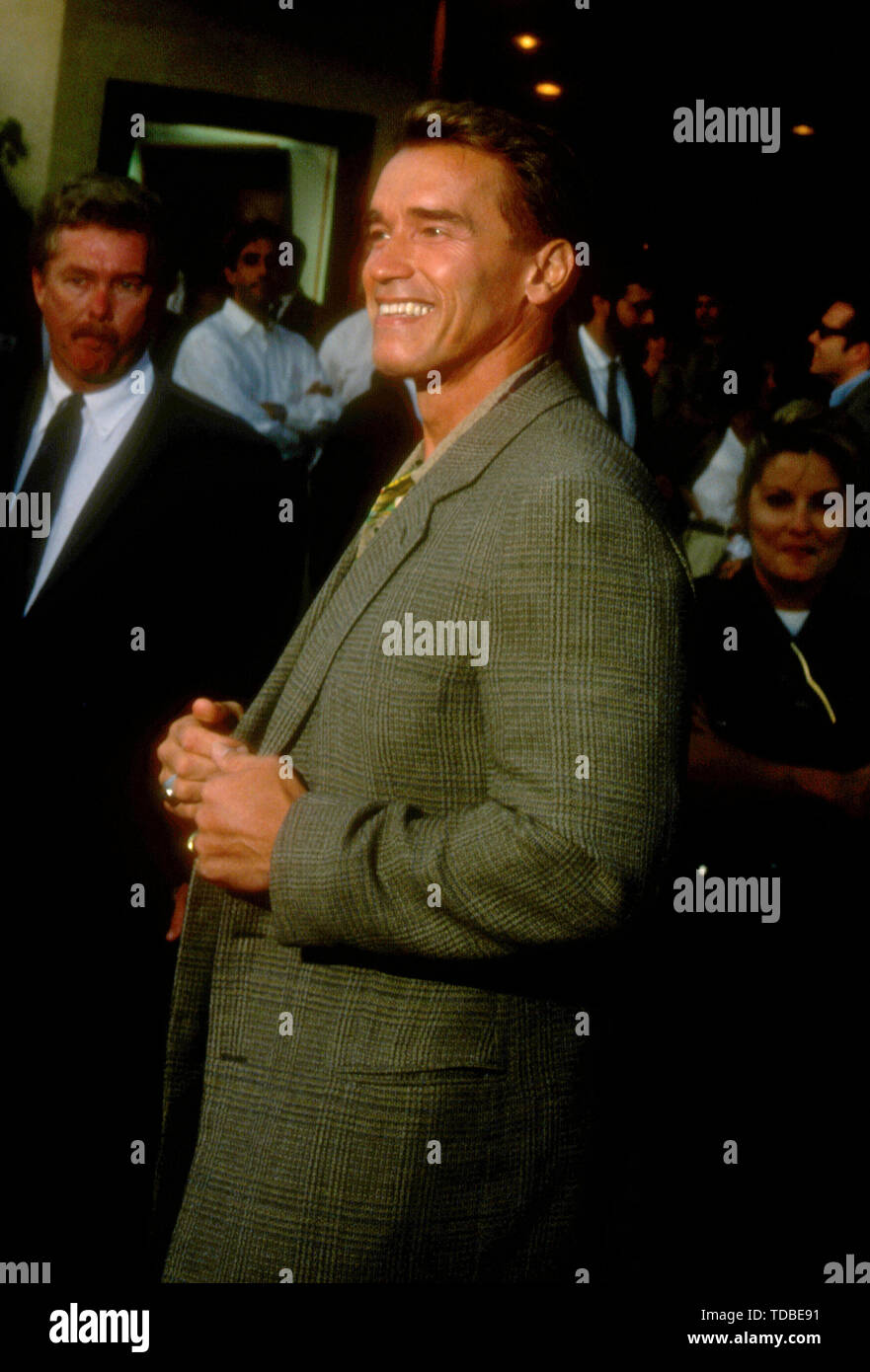 Westwood, California, USA 12th July 1994 Actor Arnold Schwarzenegger ...