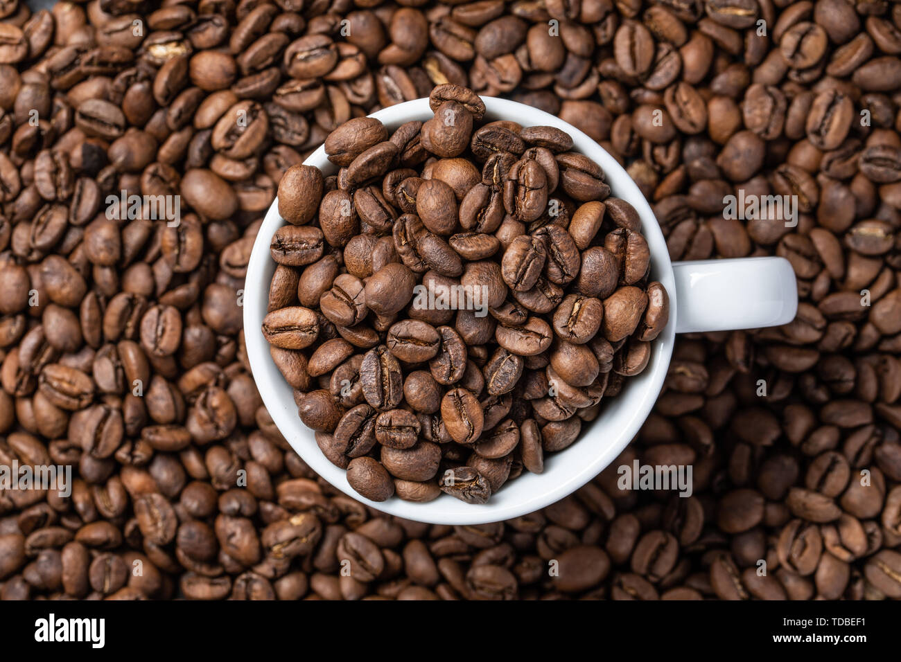 Coffee Bean Creative Photography Stock Photo - Alamy