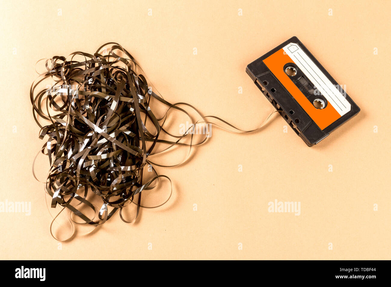 Old Audio Cassette Tape Stock Photo - Alamy