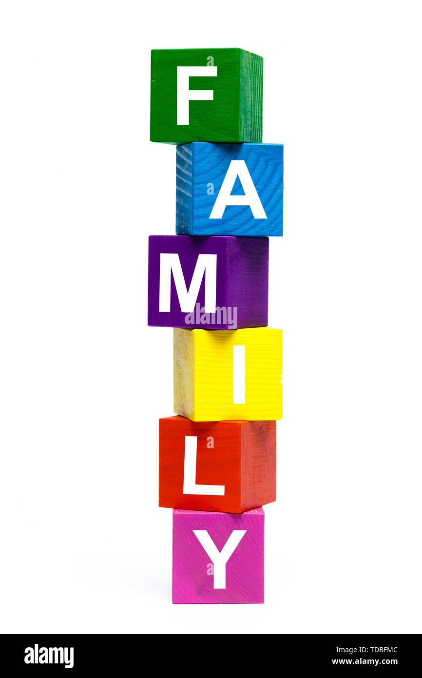 Family read Cut Out Stock Images & Pictures - Alamy