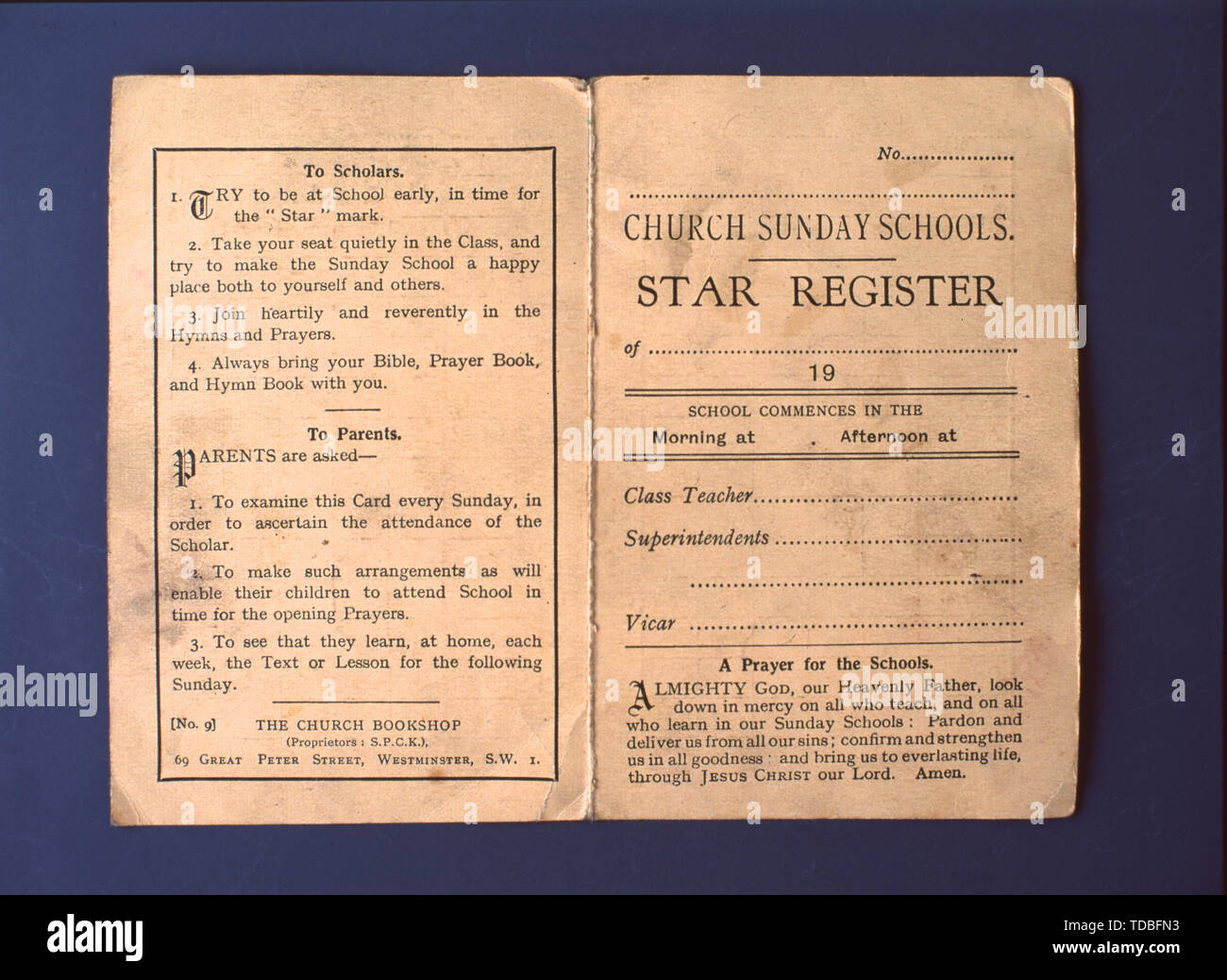 School Attendance Register