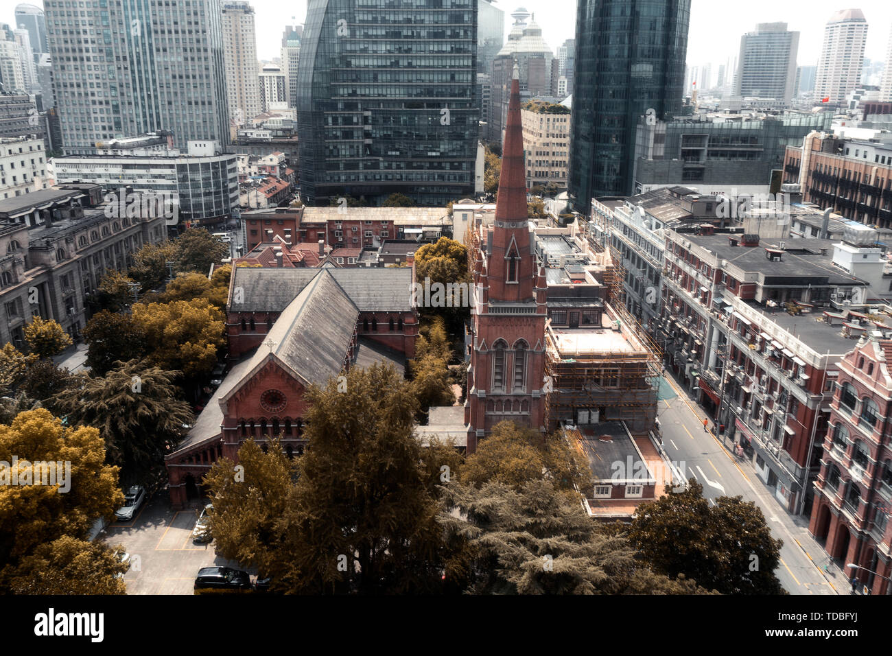 Shanghai Holy Trinity Hall Stock Photo - Alamy