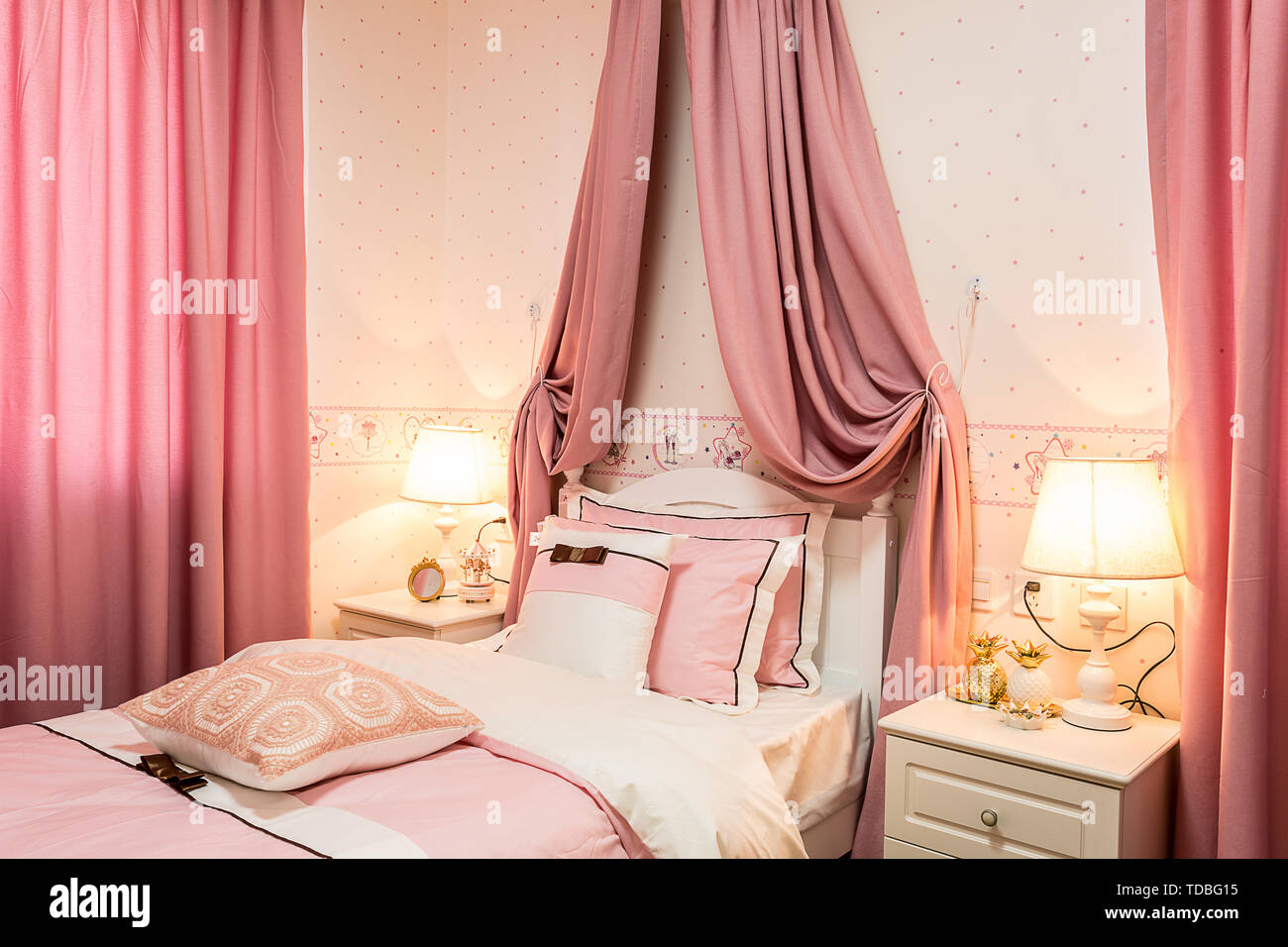 Interior Design Model Room Stock Photo - Alamy