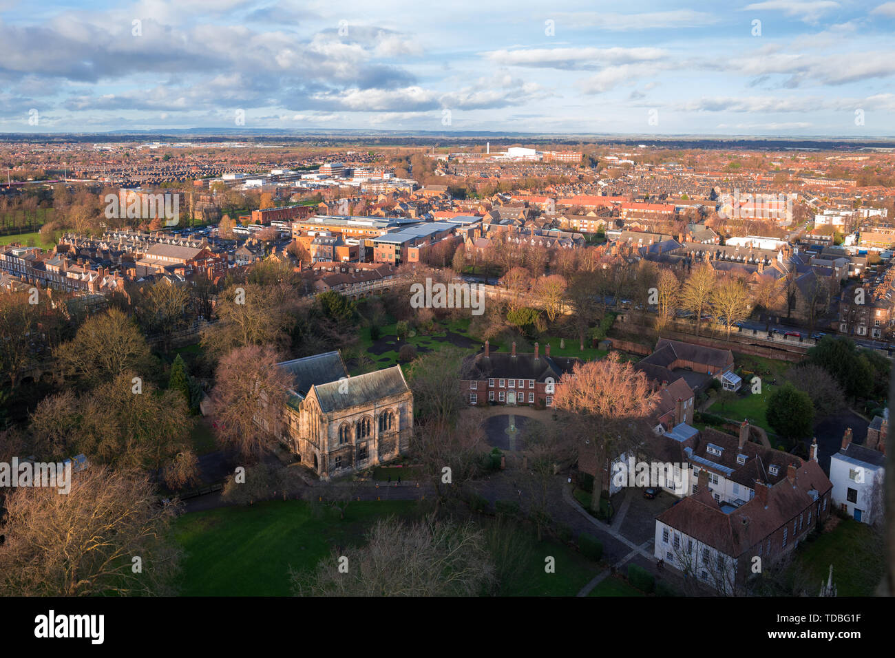 Climb the central tower of York Cathedral, England, with a bird's-eye ...