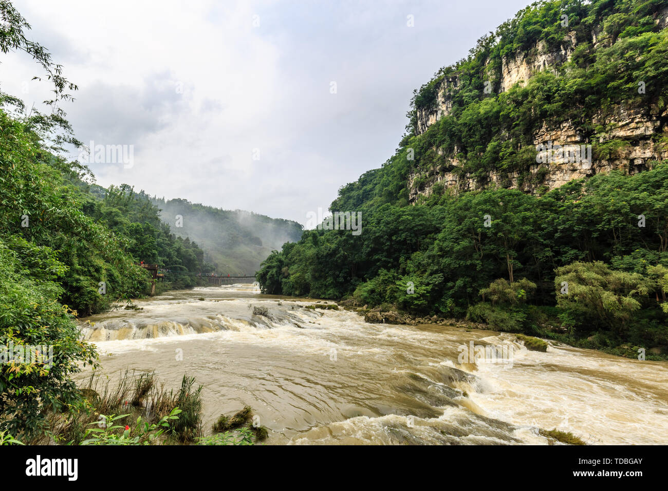 Guizhou huangguoshu great waterfall hi-res stock photography and images ...