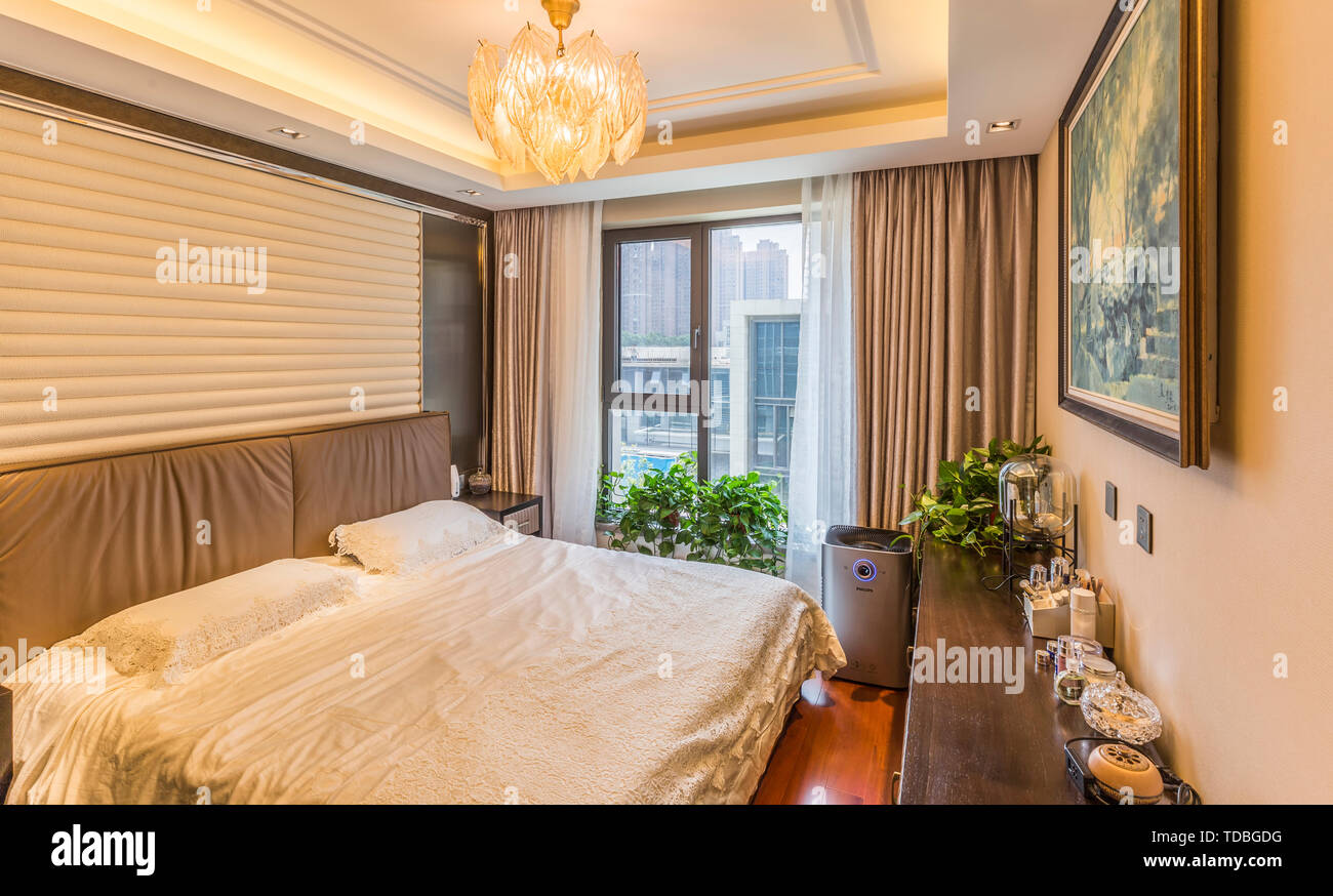 Modern living room model room interior space design decoration ...