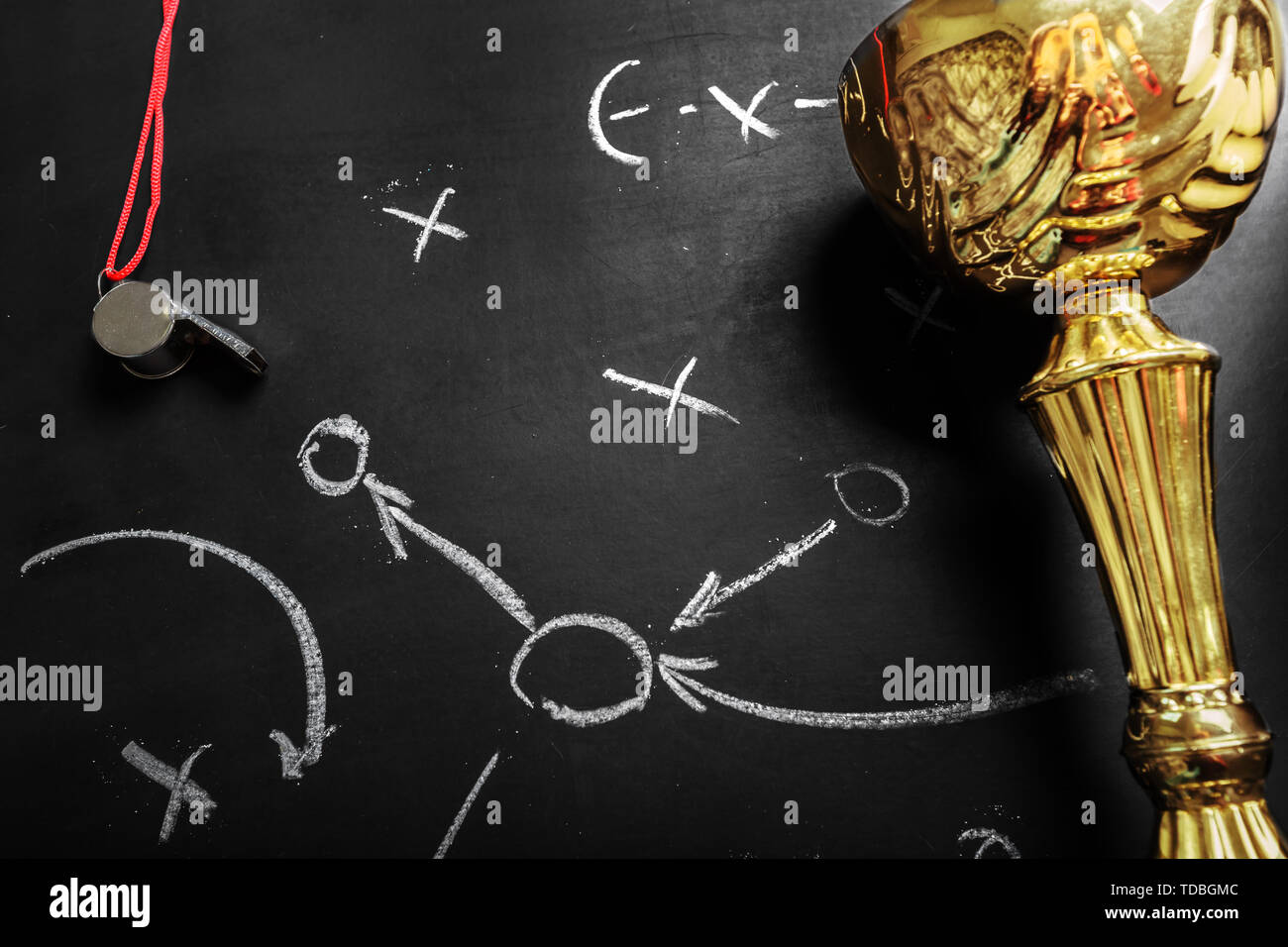 Football formation chalk hi-res stock photography and images - Alamy