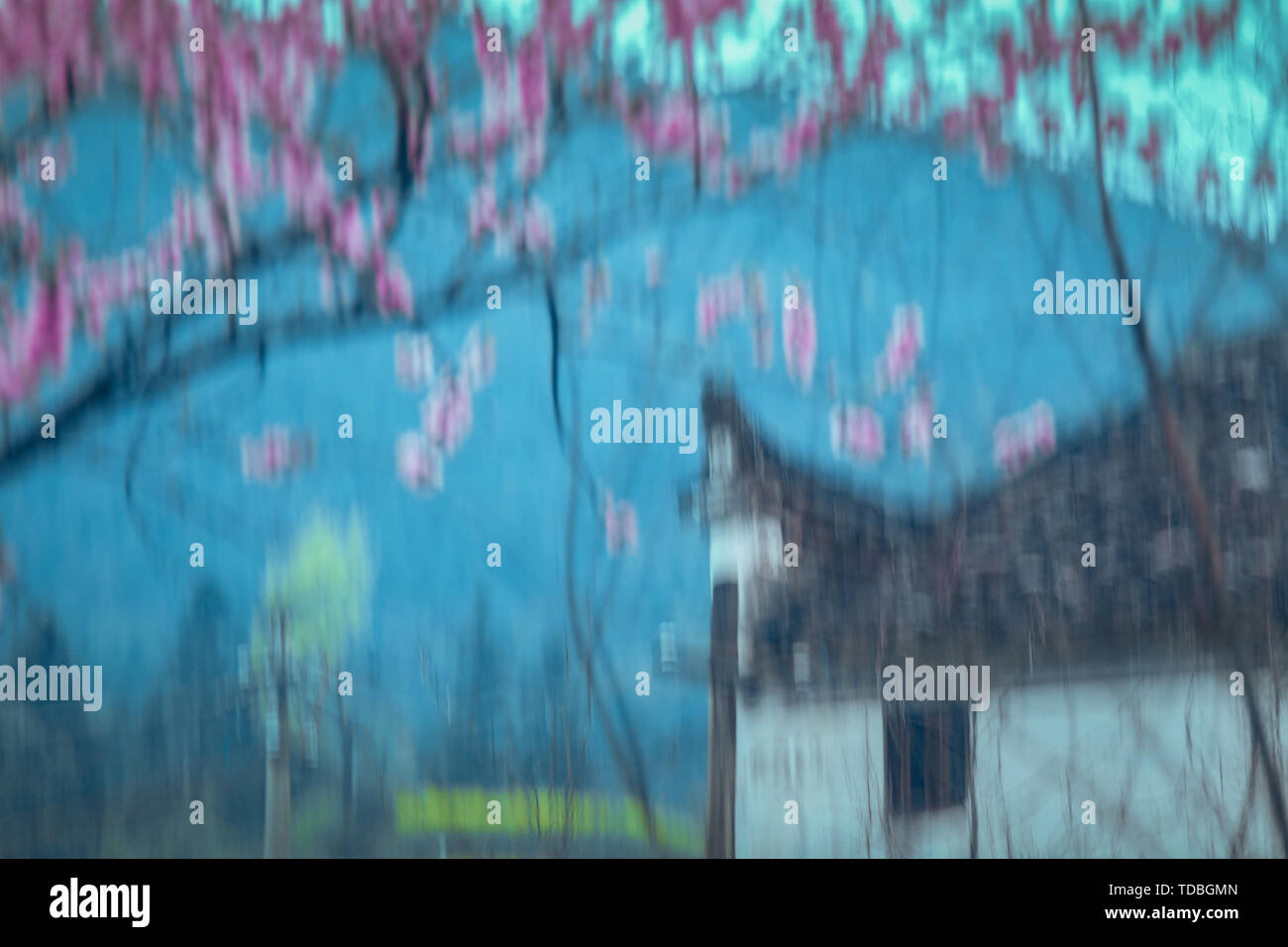 Damei scenery map Stock Photo - Alamy