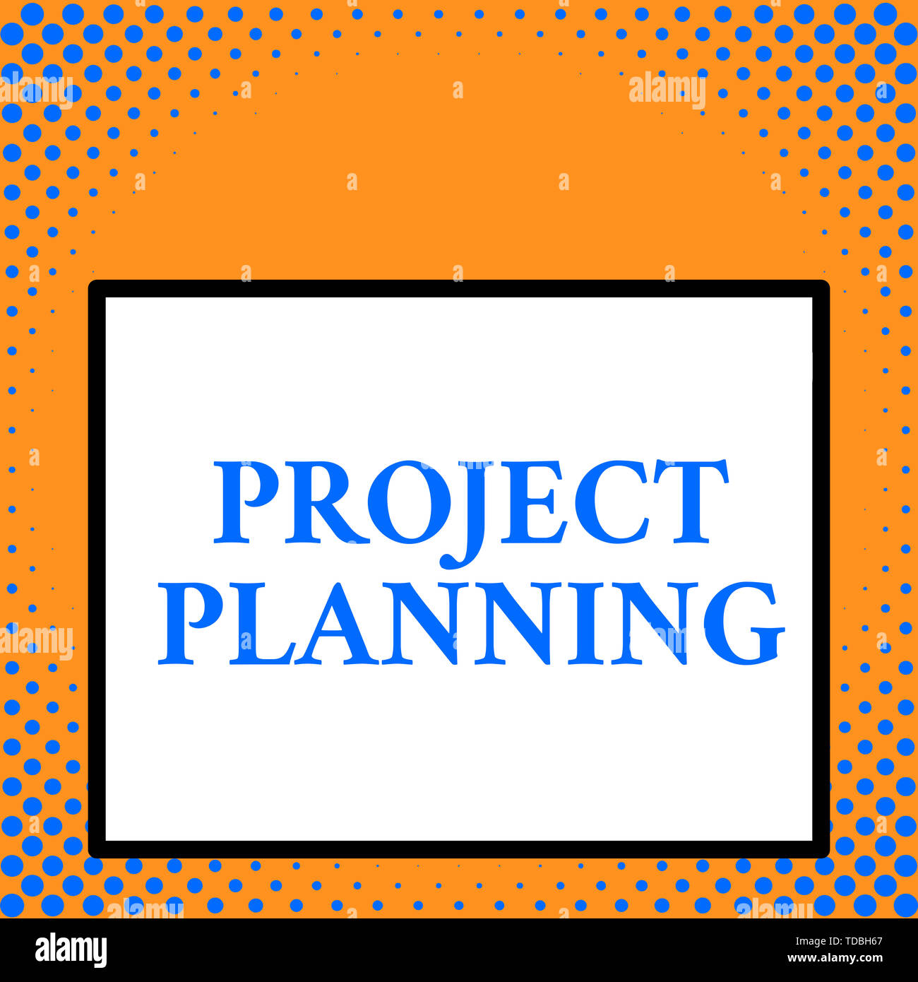 Writing note showing Project Planning. Business concept for schedules ...