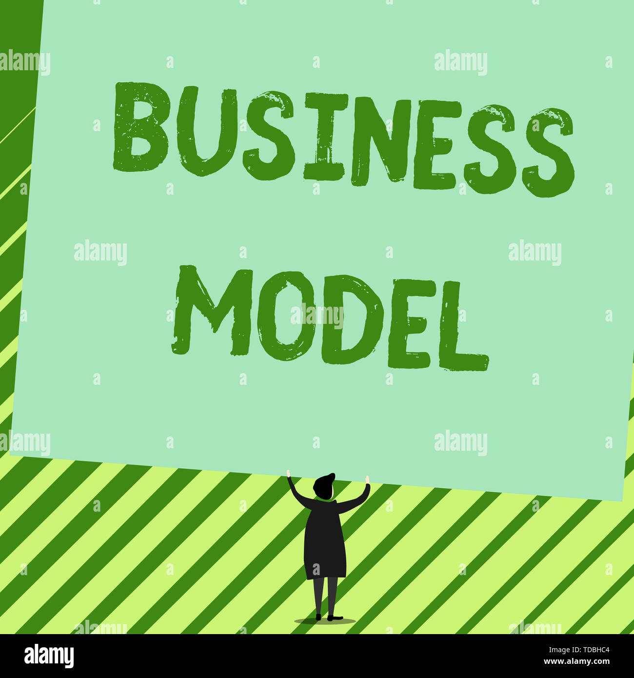 Word writing text Business Model. Business photo showcasing Identifying ...