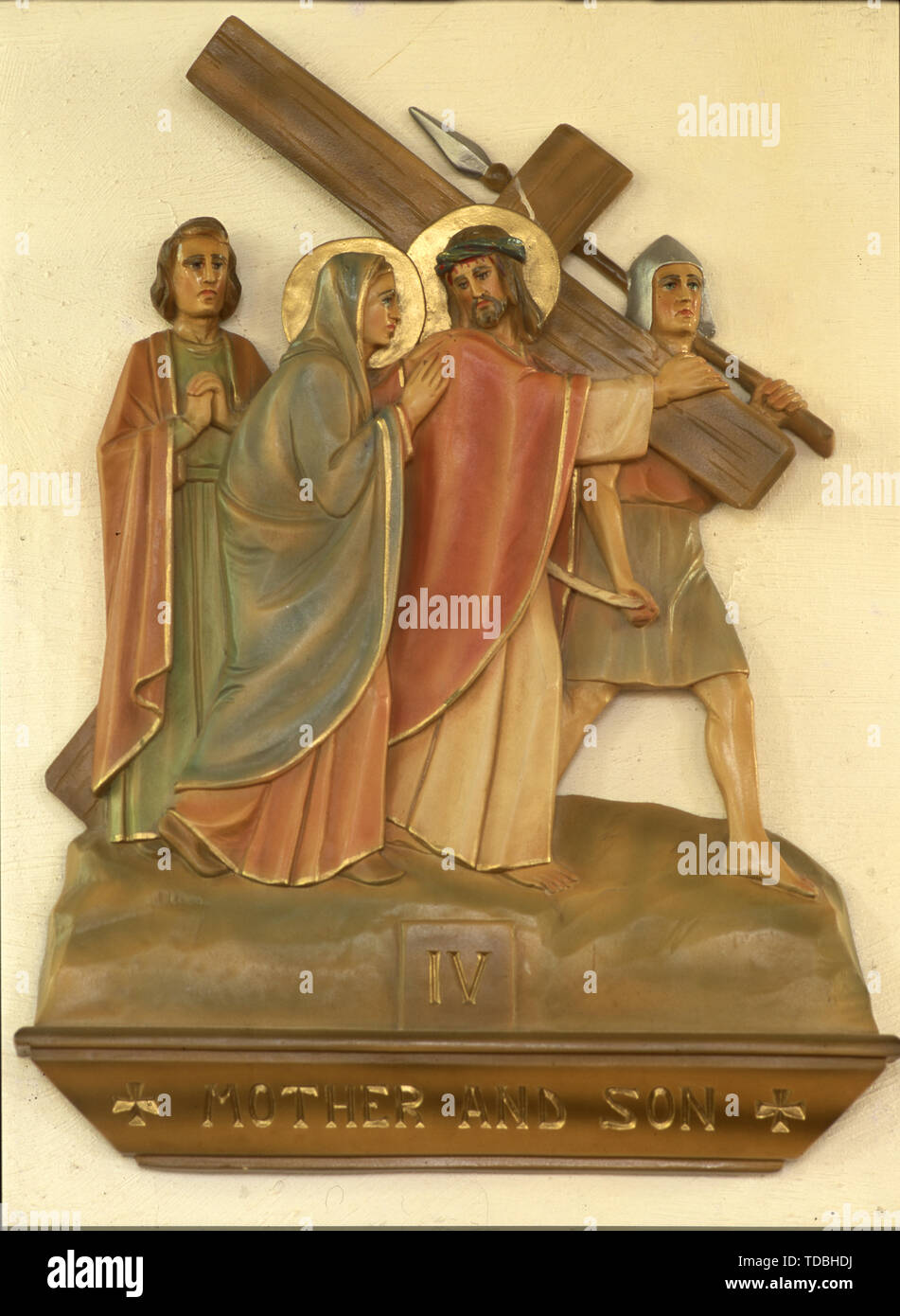 Station of the Cross IV - Mother and Son from the Church of St Mary ...