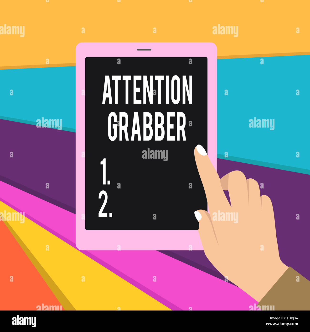 Attention grabber hi-res stock photography and images - Alamy