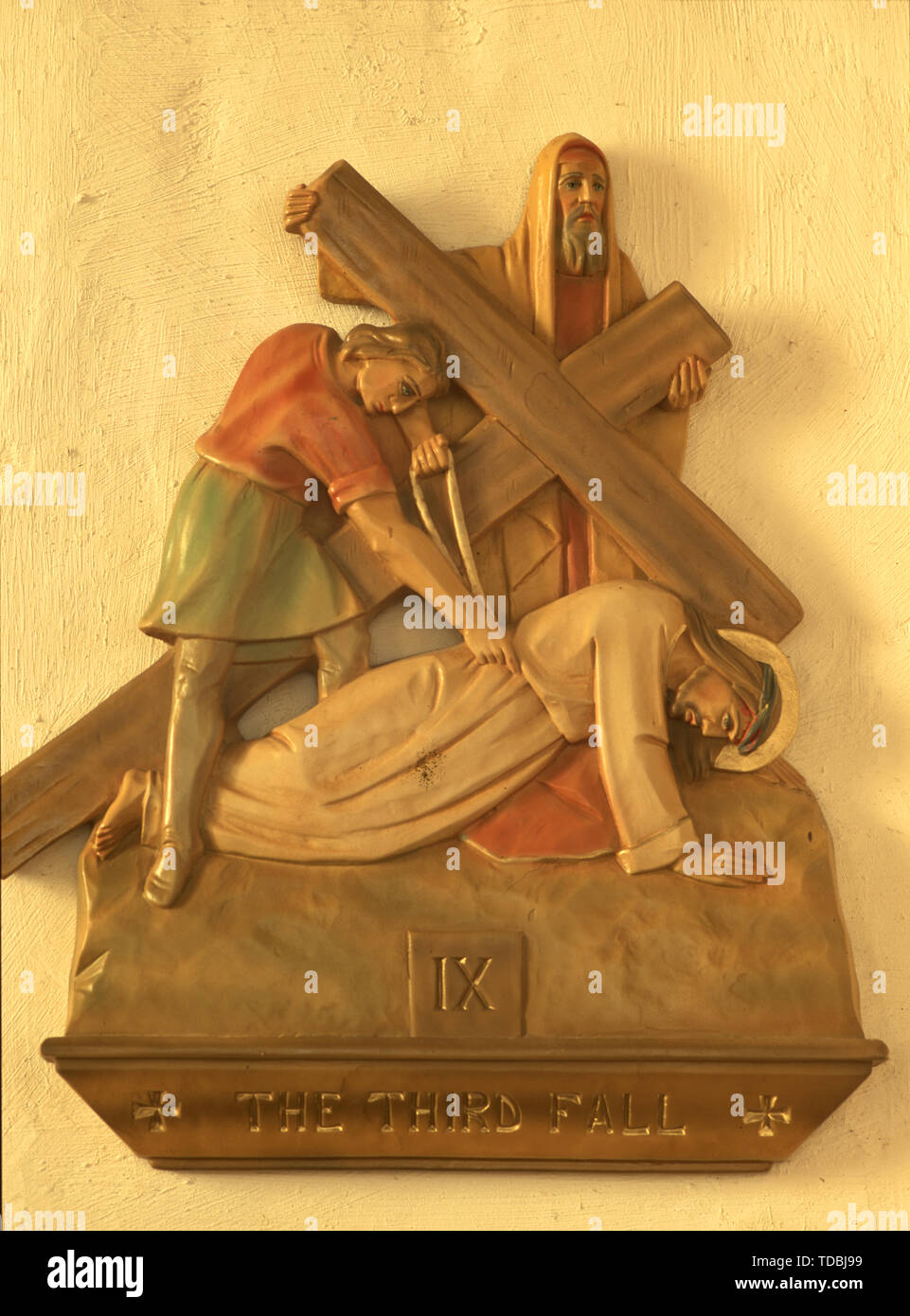 Third station of the cross hi-res stock photography and images - Alamy