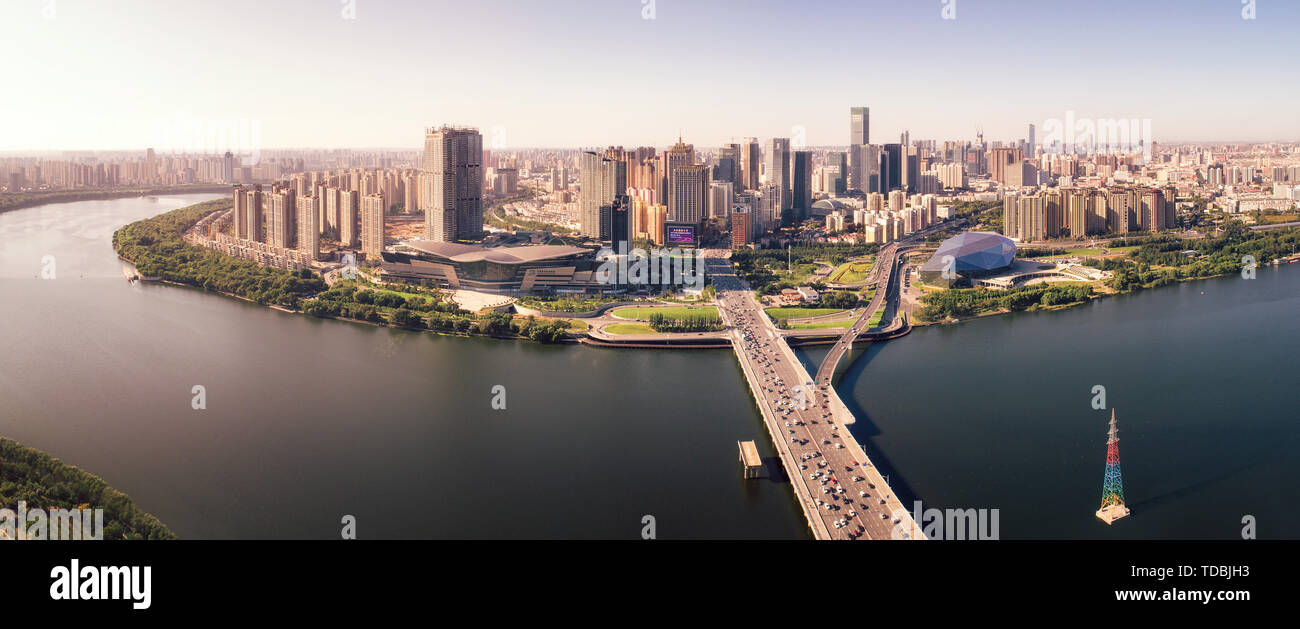 The city of the hunhe river hi-res stock photography and images - Alamy