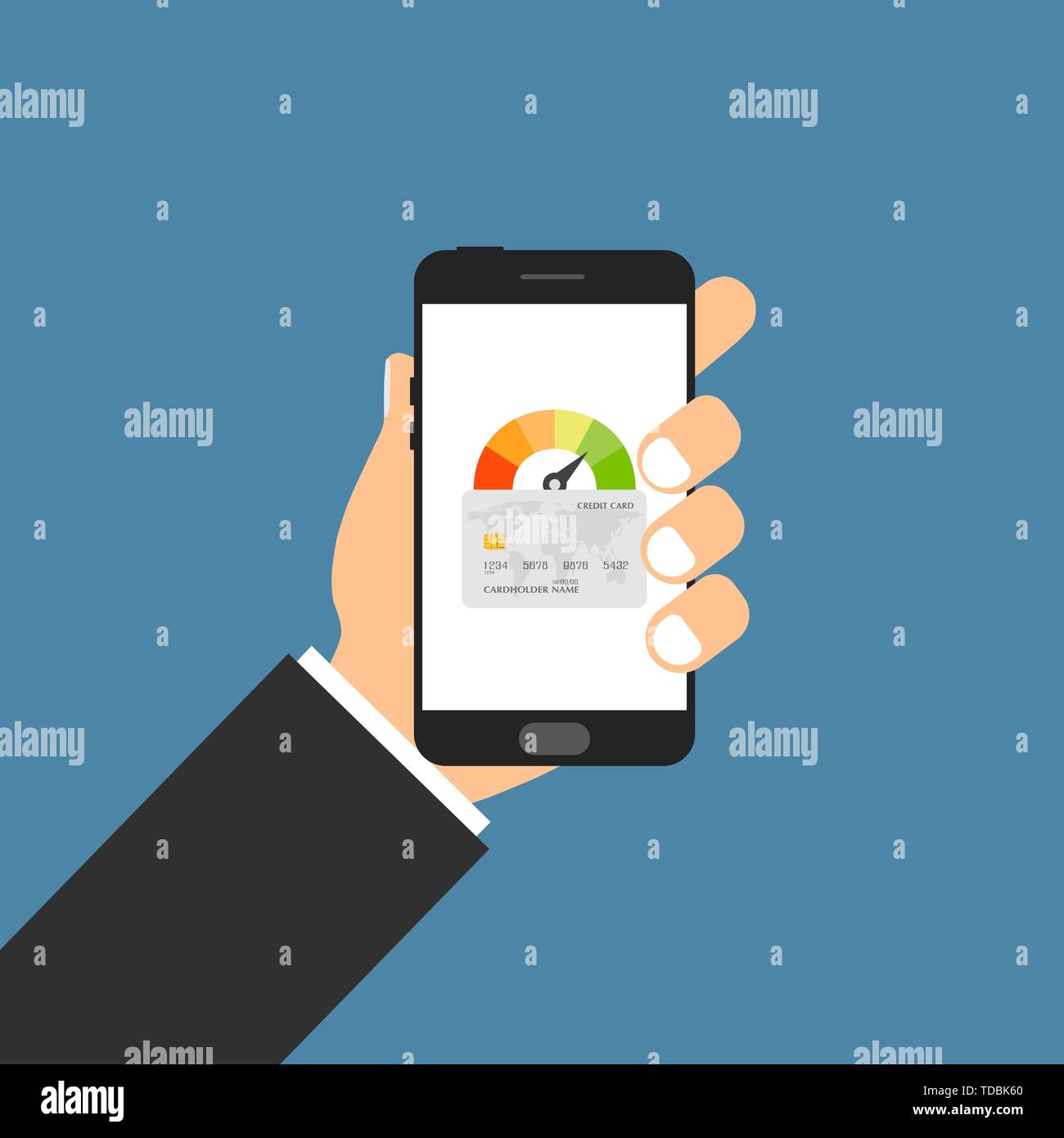 Smart meter icon vector vectors hi-res stock photography and images - Alamy