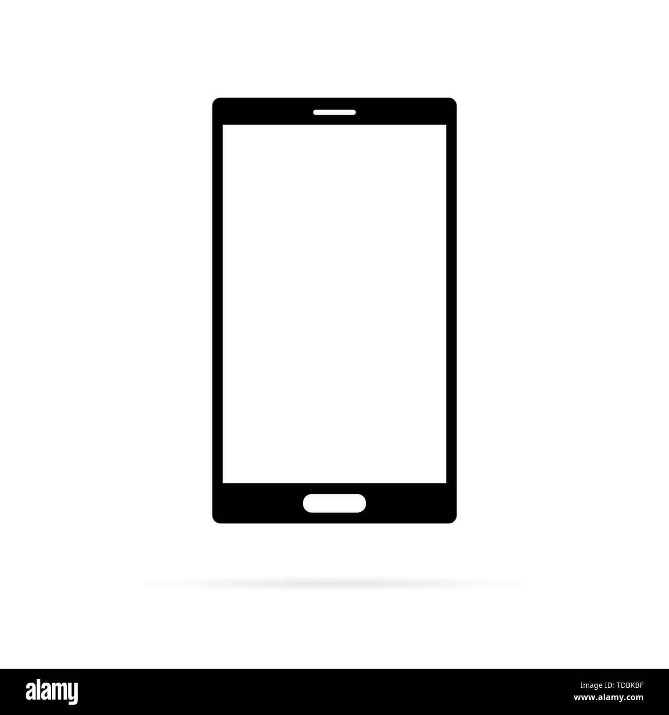 Smartphone icon. Electronic device. Using phone. Vector Stock Vector ...