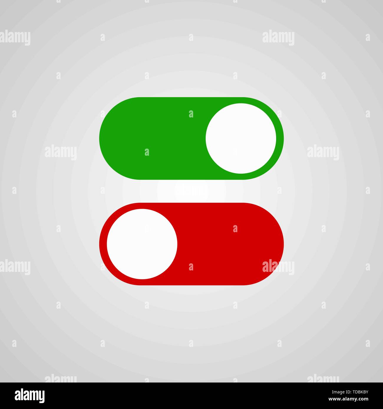 On off buttons icons. Vector eps10 illustration Stock Vector Image ...