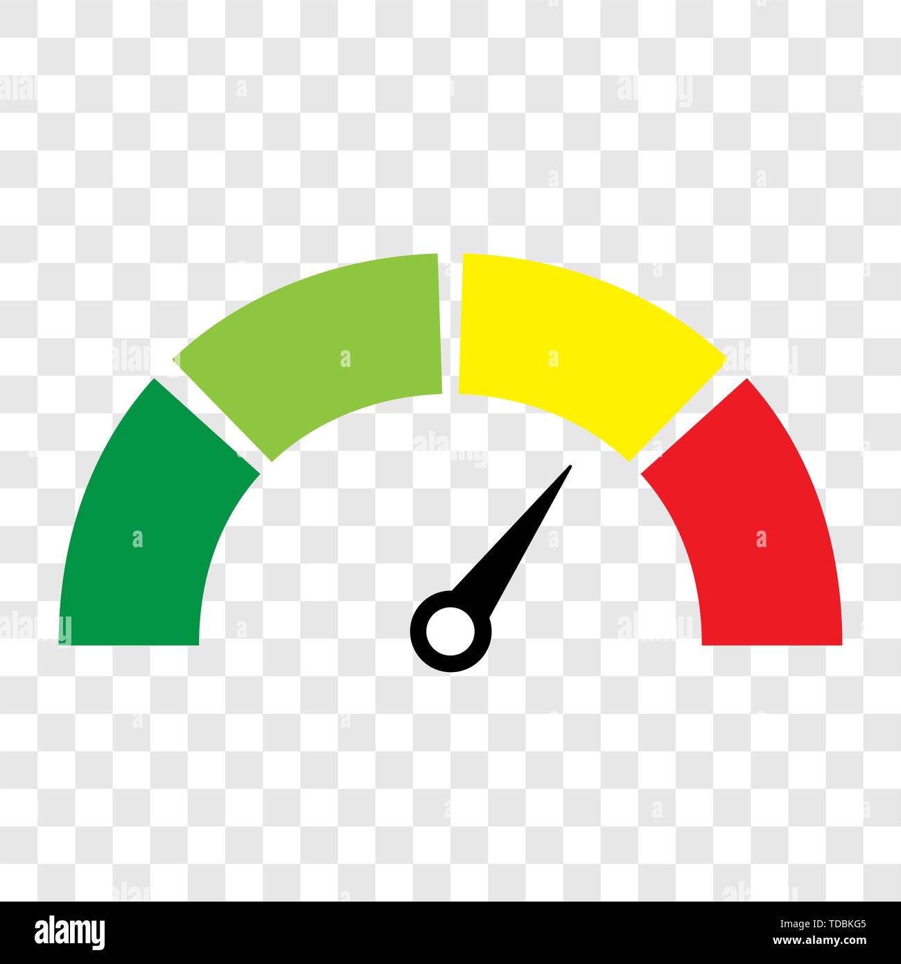 Credit score speedometer icon. Vector eps10 illustration Stock Vector ...