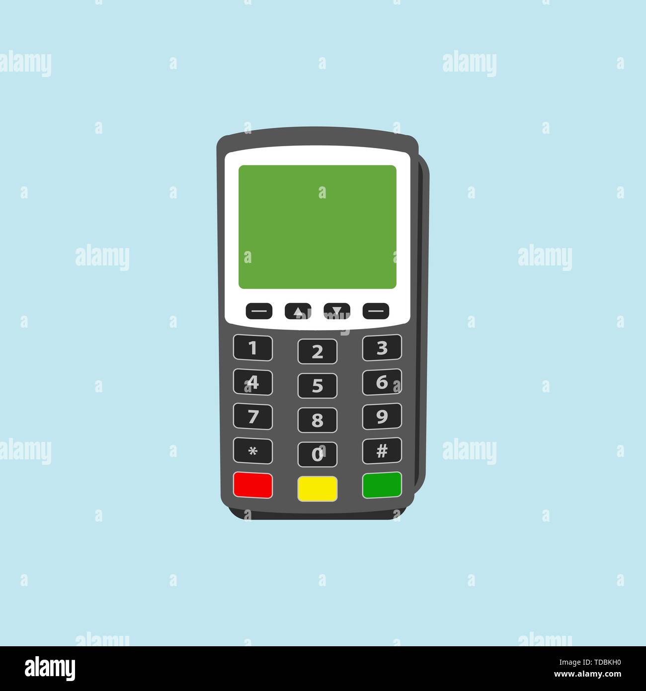 Pos terminal sign icon. Pay concept. Vector illustration Stock Vector ...