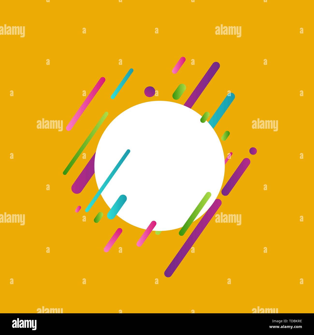 Abstract shape line background. Flat style. Vector Stock Vector Image ...