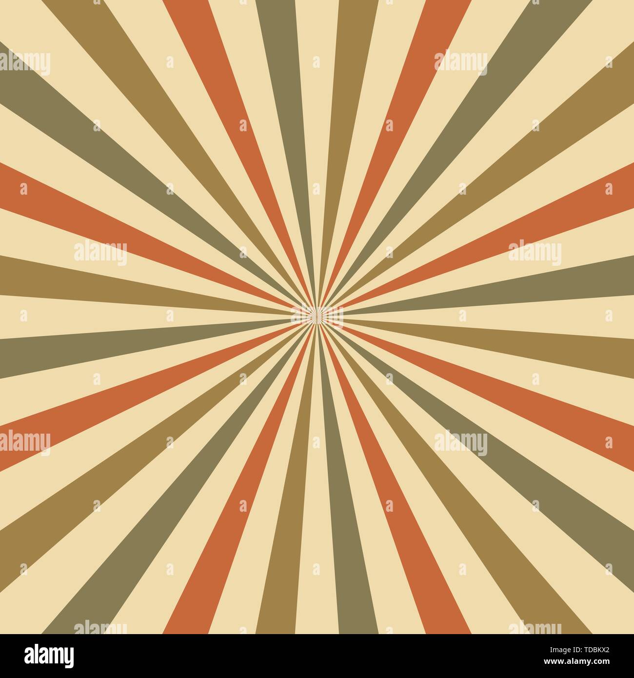 Abstract vintage colorful rays background. Vector illustration Stock ...