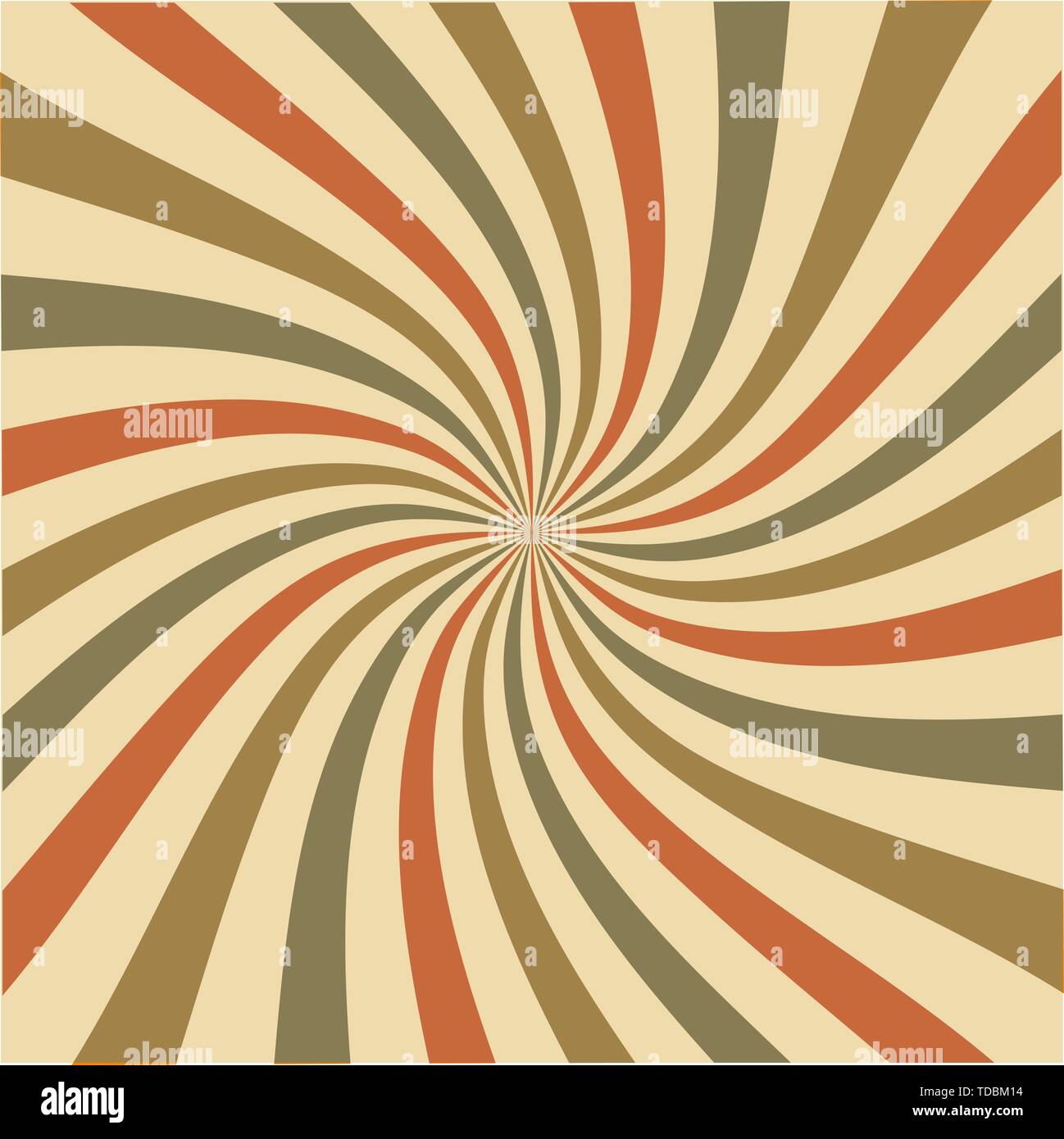 Abstract vintage colorful rays background. Vector illustration Stock ...