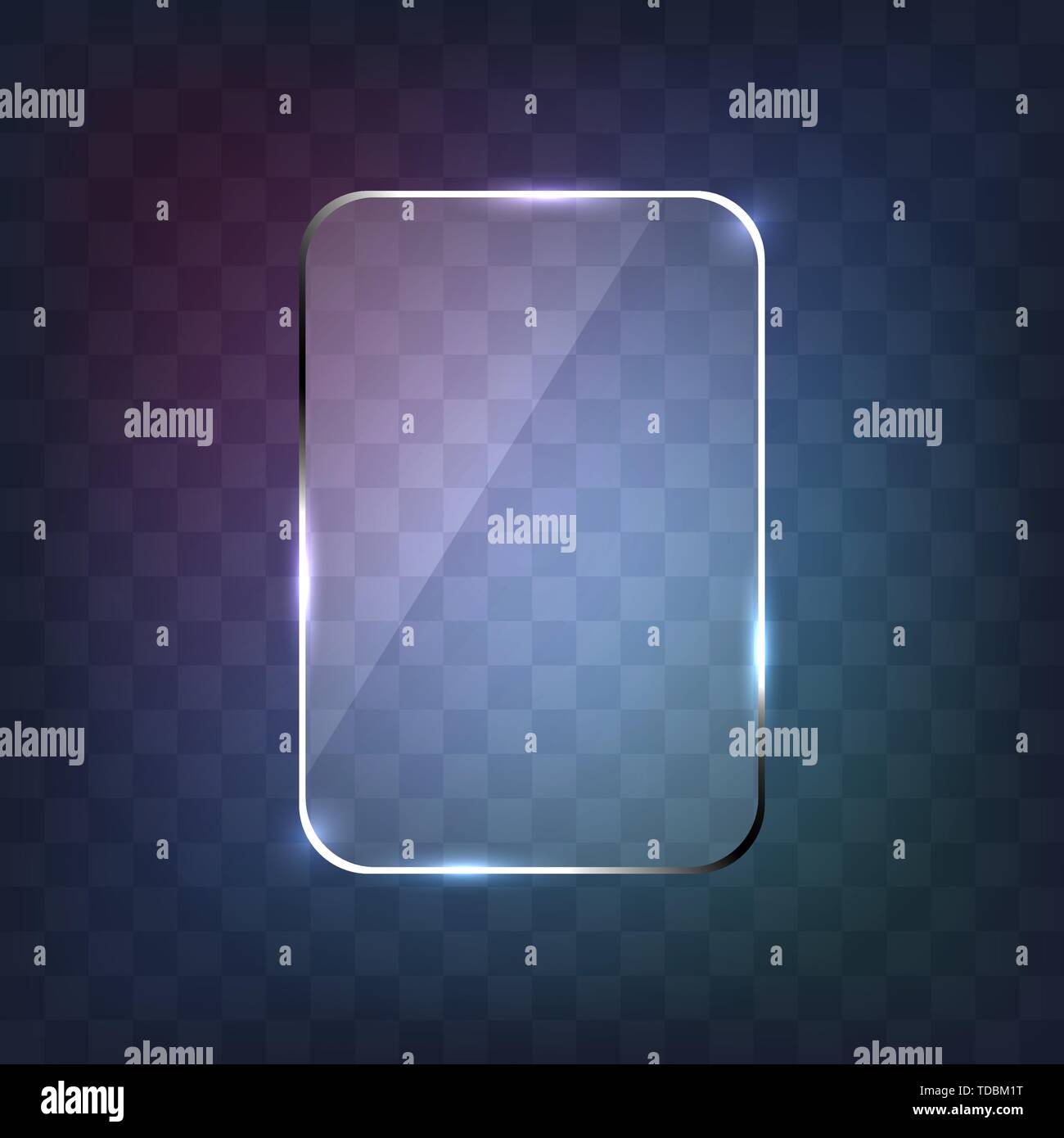 Glass light banner. Abstract vector illlustration back Stock Vector ...