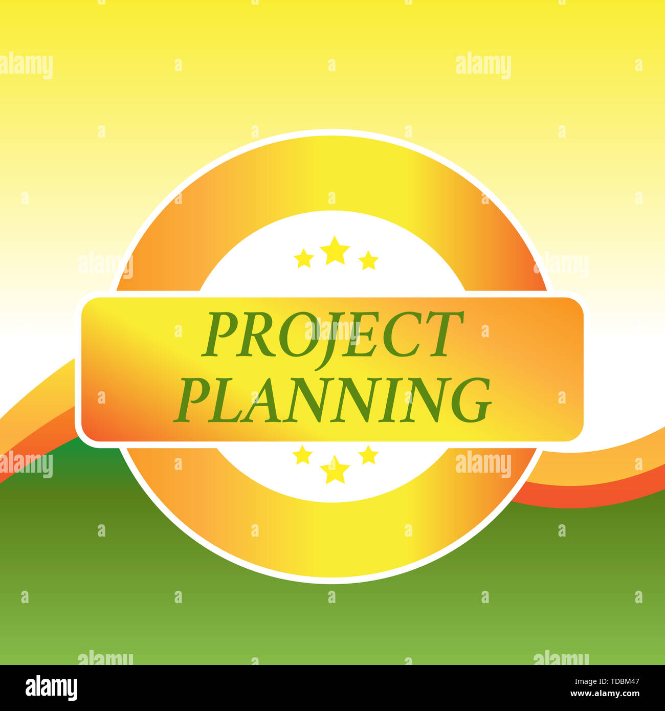 Writing note showing Project Planning. Business concept for schedules ...