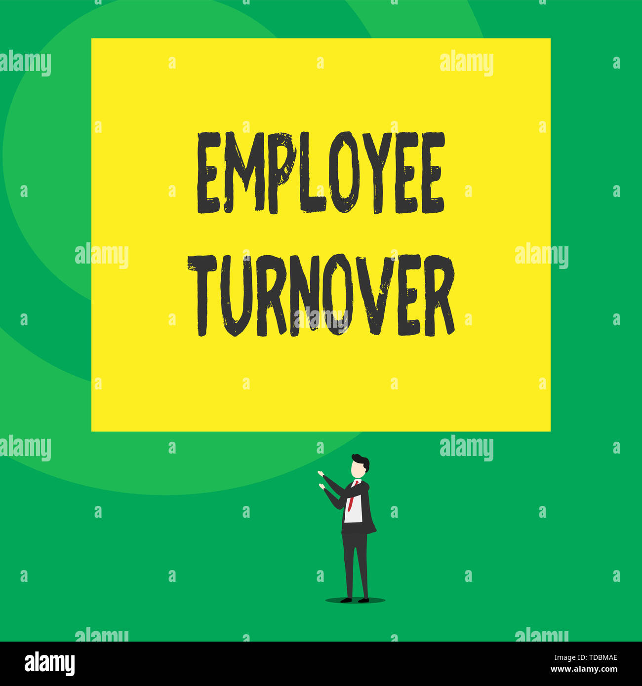 Word writing text Employee Turnover. Business photo showcasing Number ...