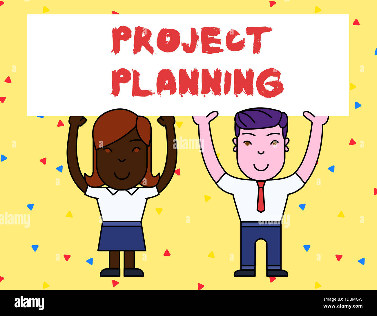 Handwriting text Project Planning. Conceptual photo schedules such as ...