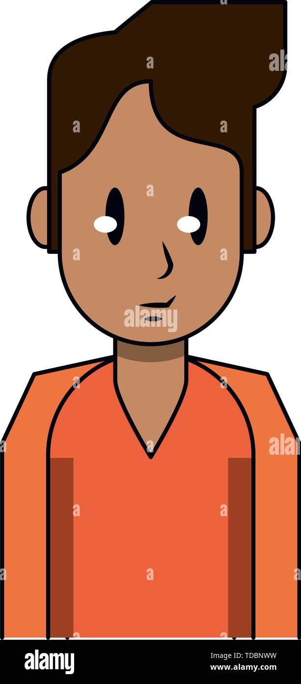 Man smiling profile Stock Vector Images - Alamy