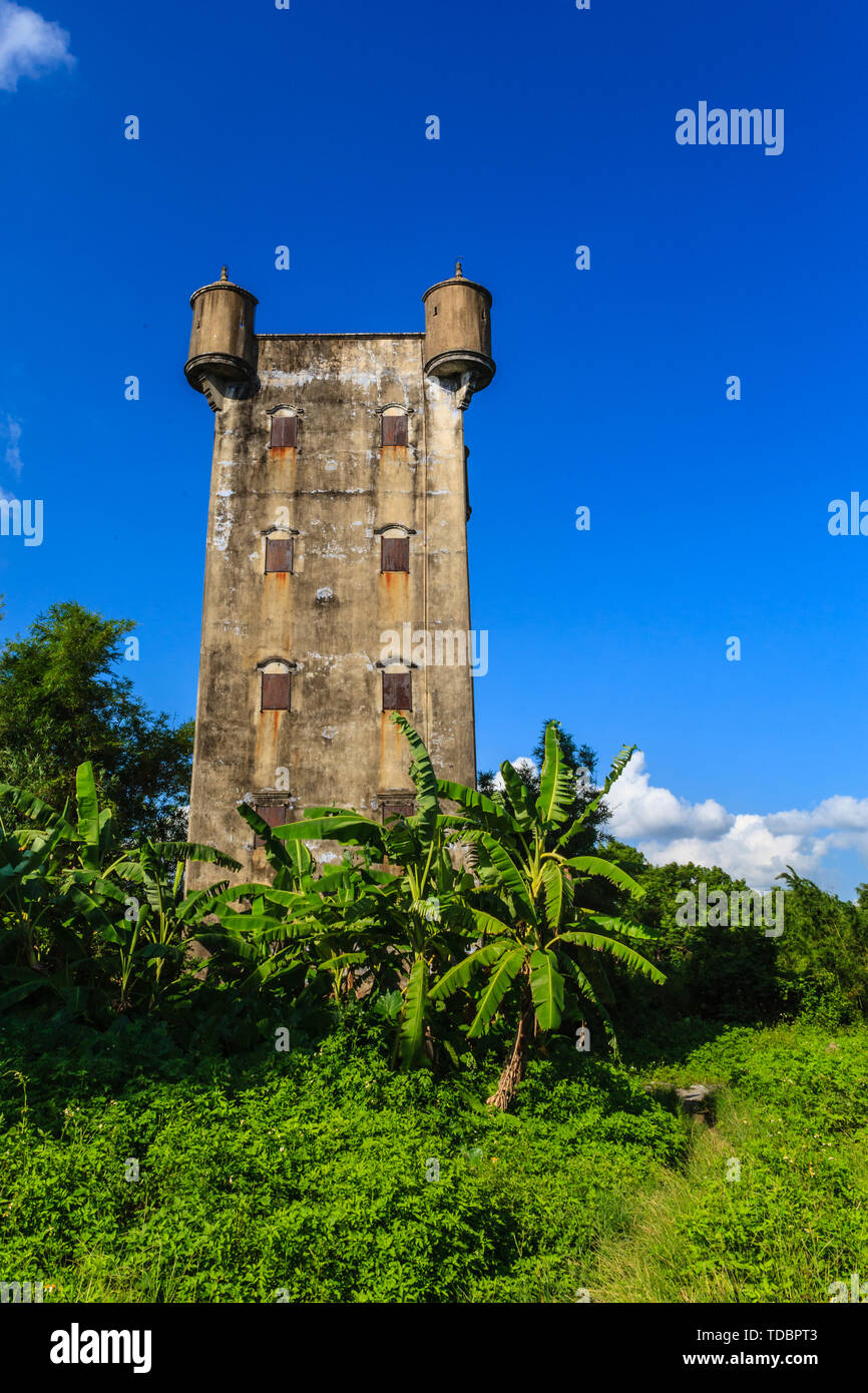 Bunker tower and village hi-res stock photography and images - Alamy