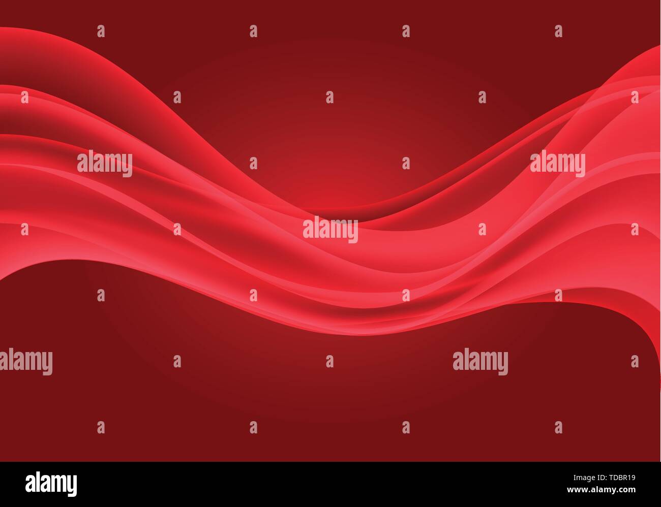 Abstract Red Wave Curve Light Luxury Background Vector Illustration Stock Vector Image And Art Alamy