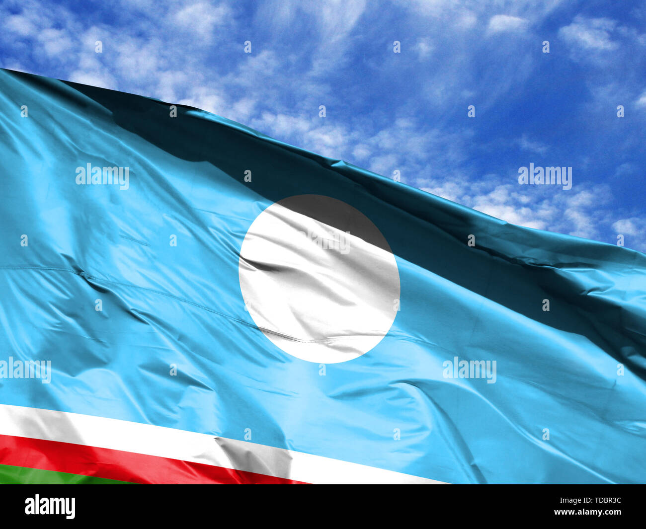 Sakha flag hi-res stock photography and images - Alamy