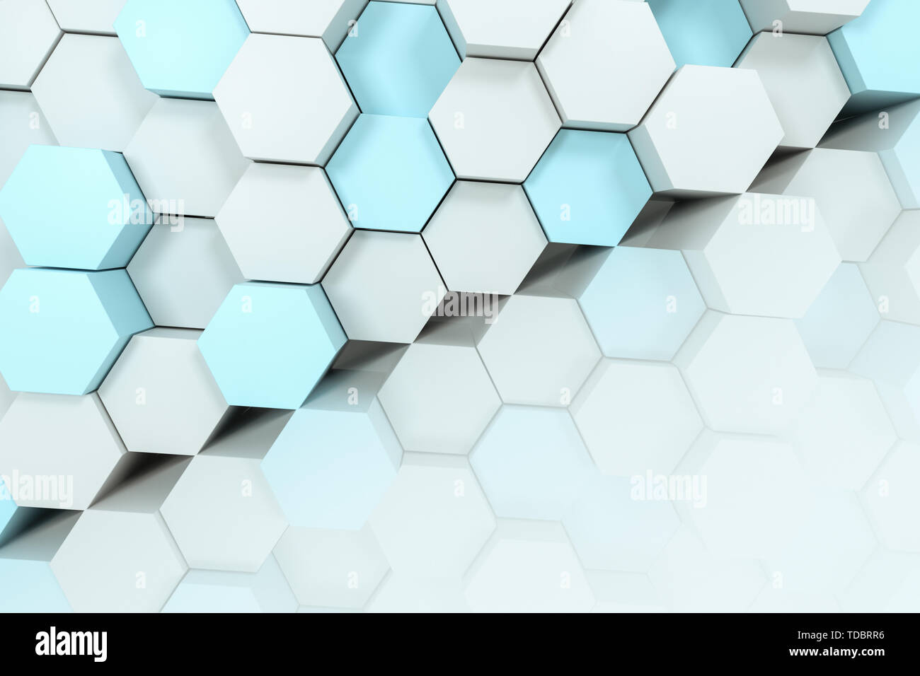 Hexagonal square combination, technology-sensitive background, three ...