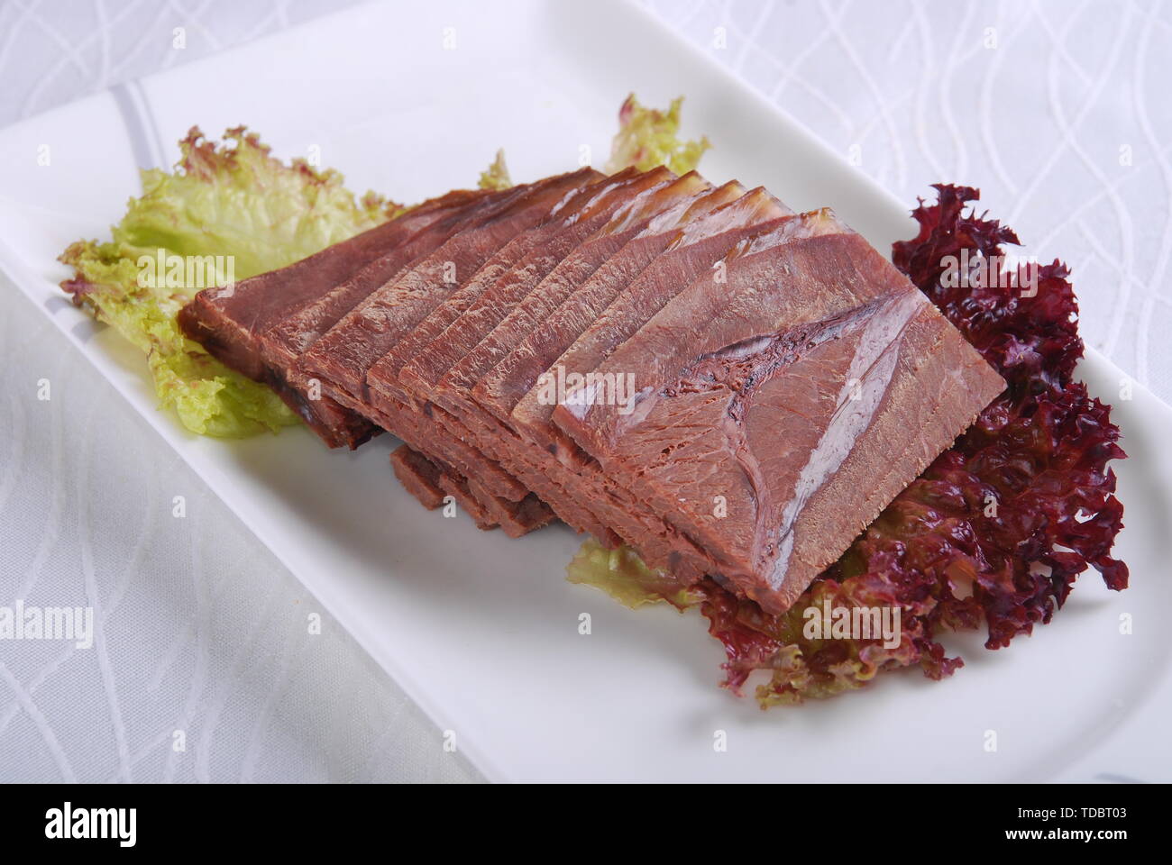 High-end Western food Stock Photo - Alamy