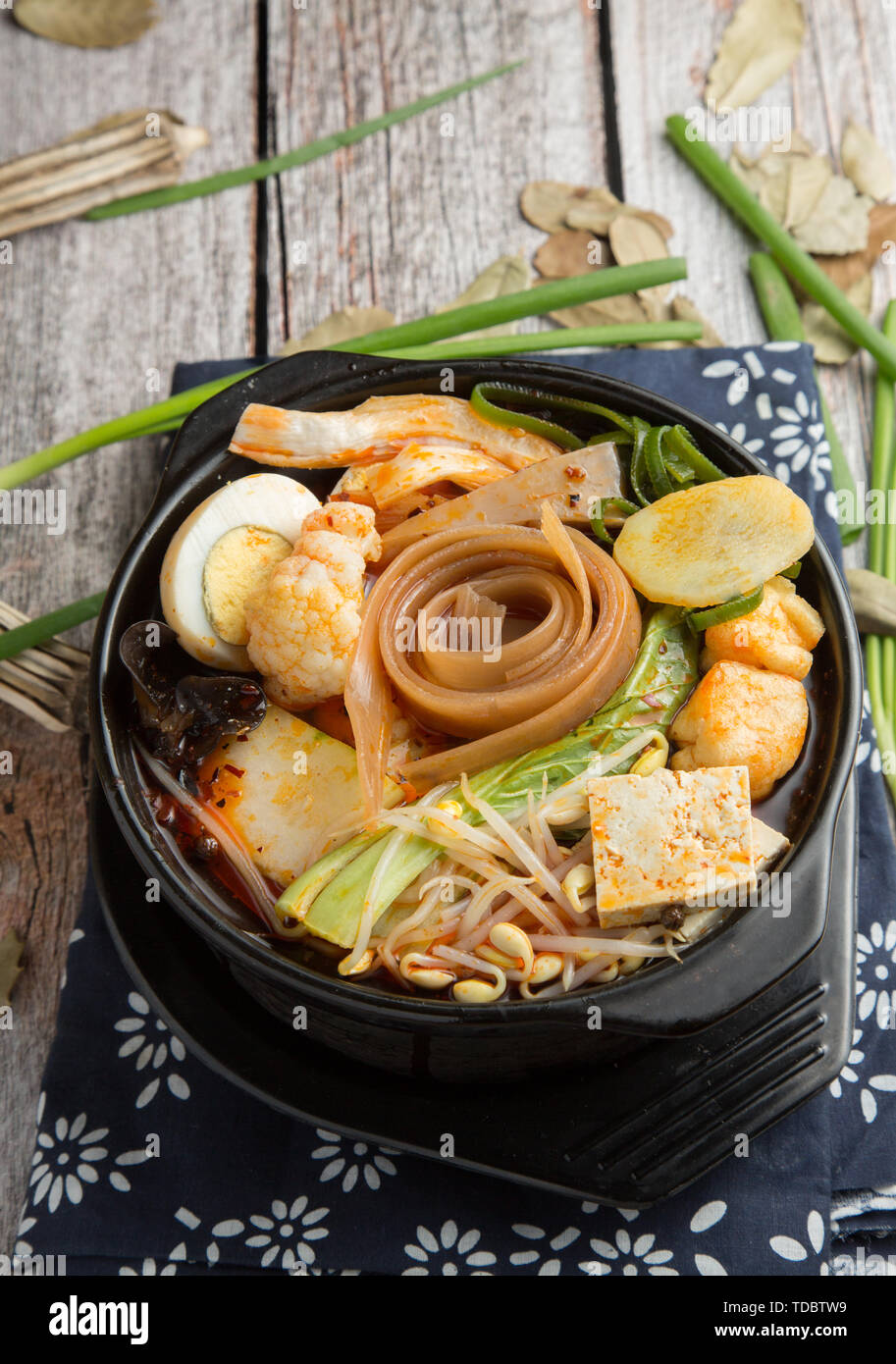Powder belt casserole Stock Photo - Alamy