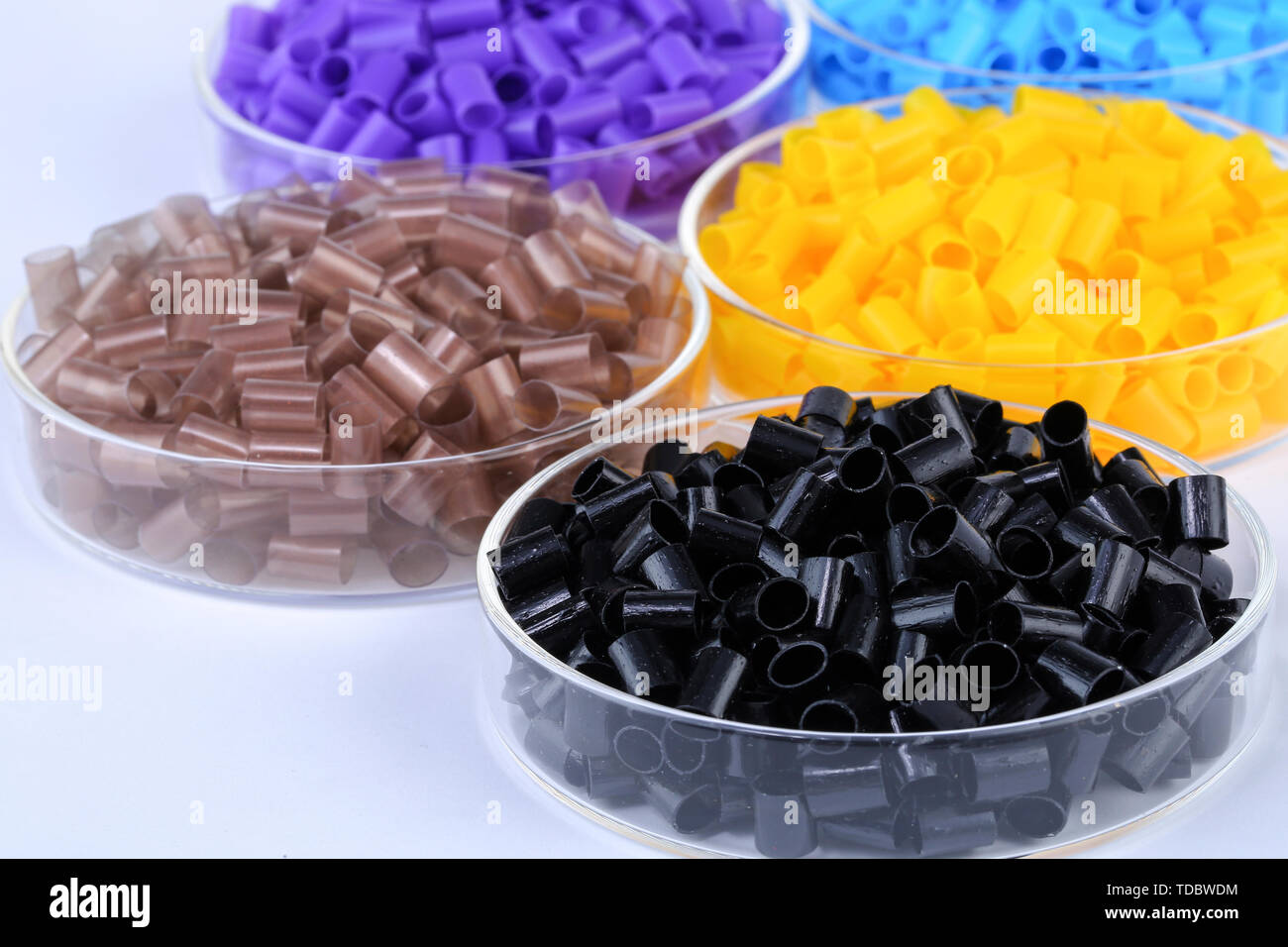 pvc polymeric materials Stock Photo - Alamy